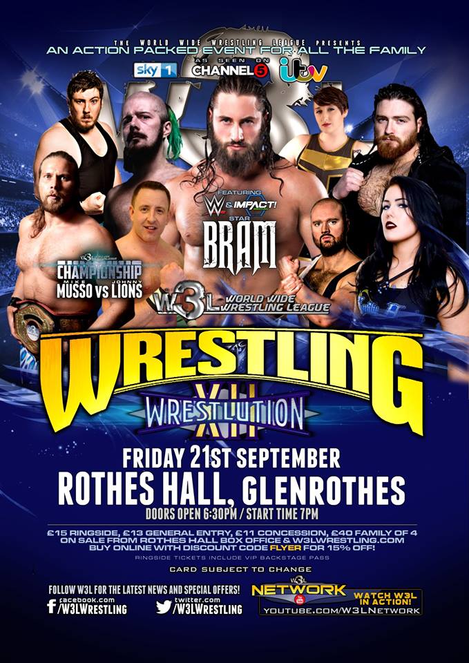 W3L Wrestlution: By The Numbers – Scottish Wrestling Network