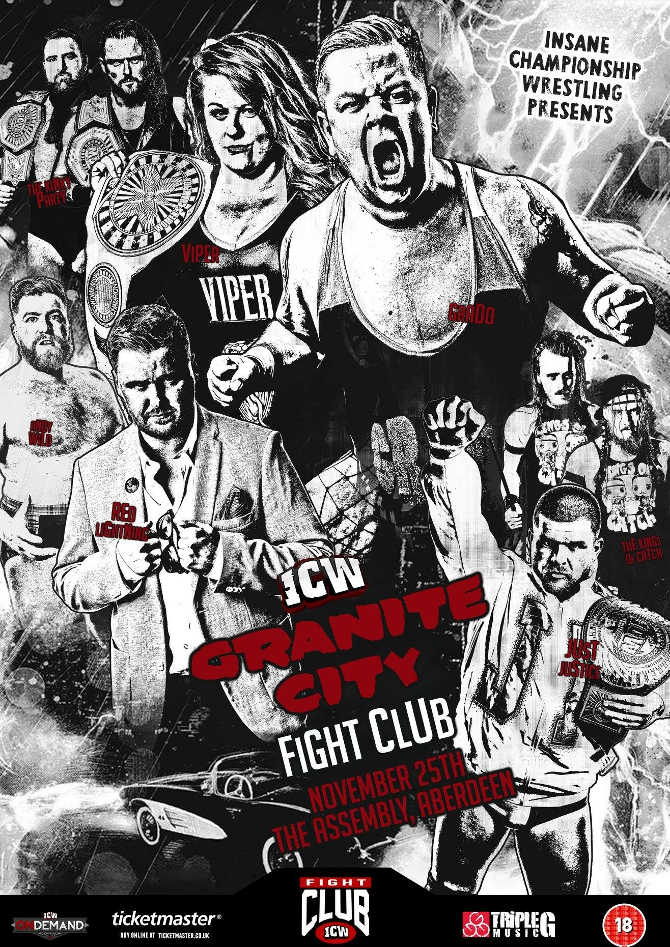 Insanity In The Granite City: WrestleZone Stars Impress As ICW Make ...