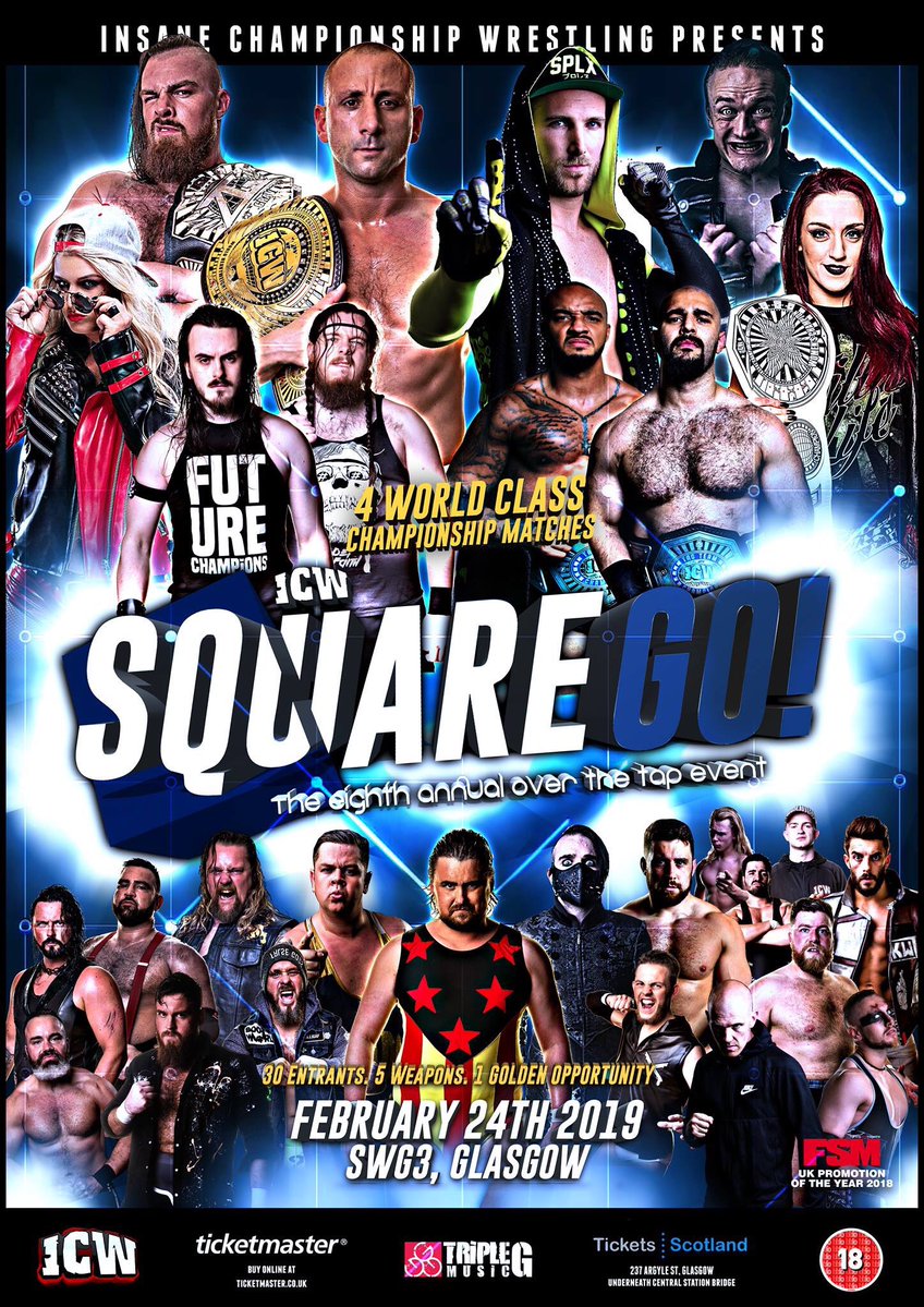 Review: Insane Championship Wrestling ‘The Eighth Annual Square Go ...