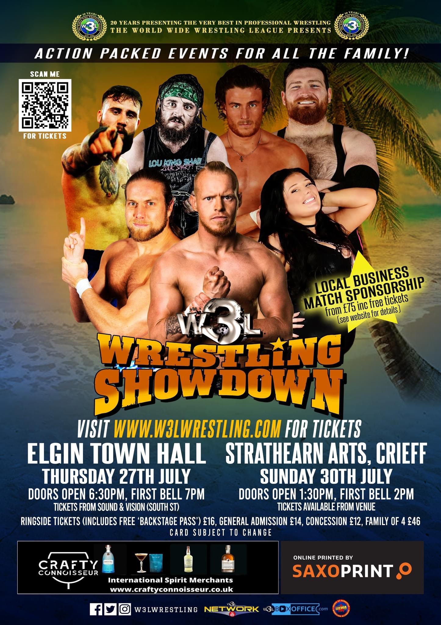 Review: World Wide Wrestling League (@W3LWrestling) ‘Wrestling Showdown ...